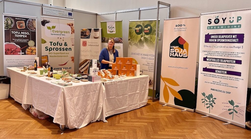 VEGAN PLANET Messe in Wien - Verein Soja aus Österreich